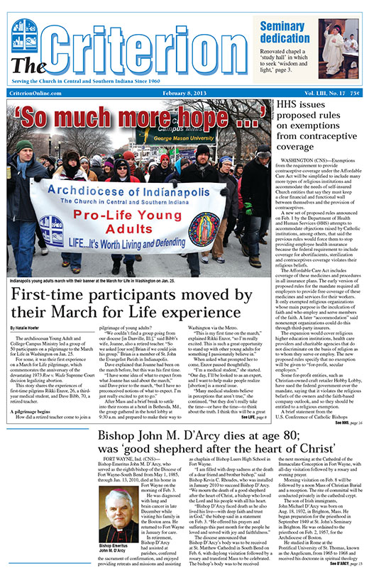 In the upcoming print issue of The Criterion (February 8, 2013)