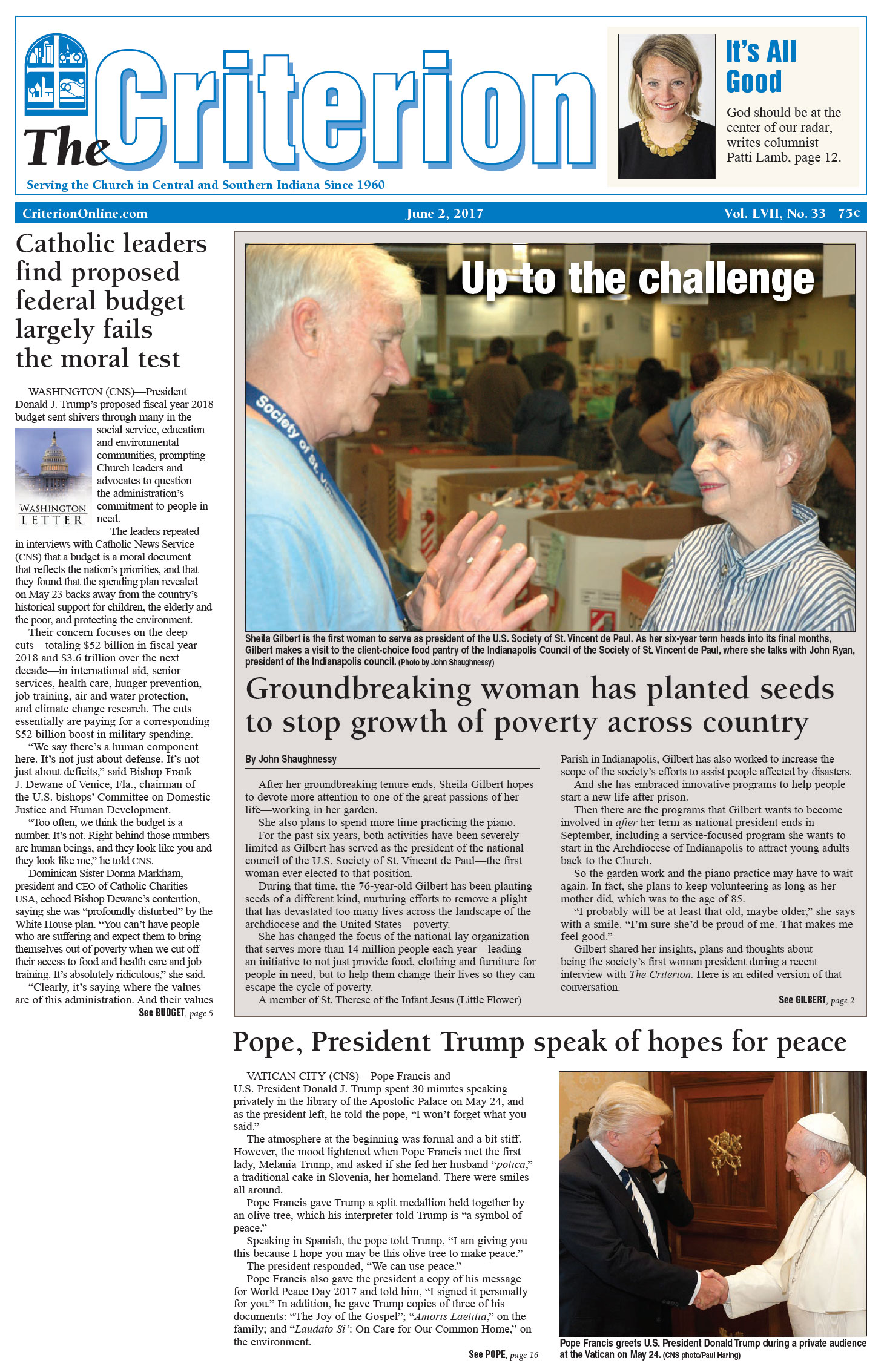 In the upcoming print issue of The Criterion (June 2, 2017)