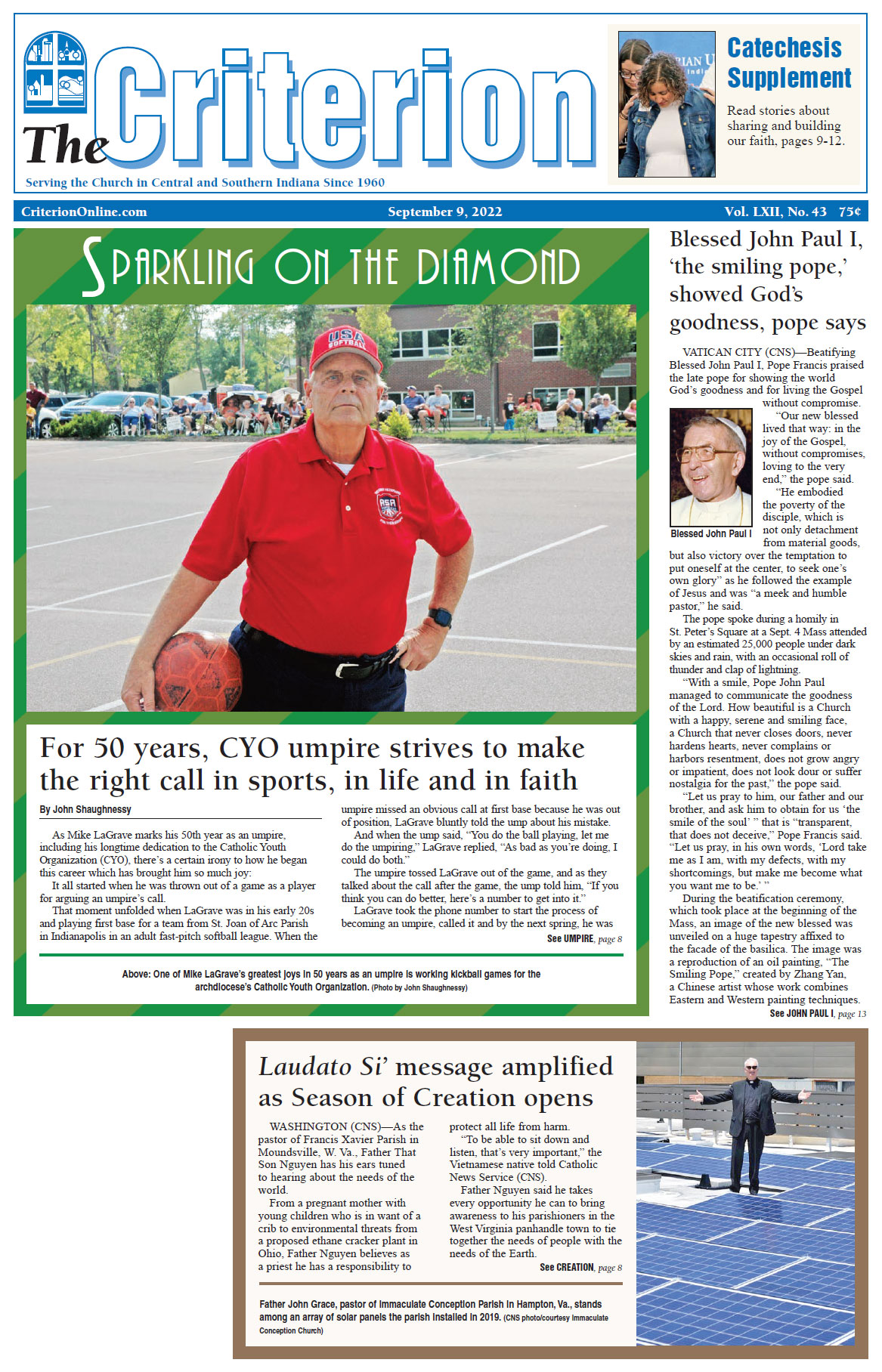 In the upcoming print issue of The Criterion (September 9, 2022)